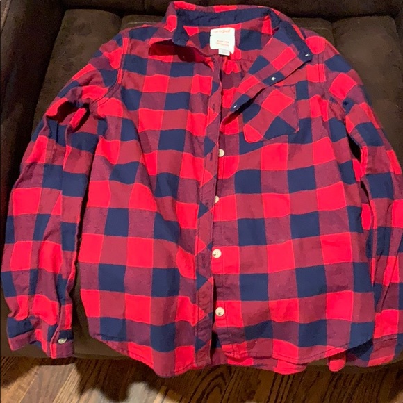 Cat & Jack | Tops | Cat Jack Fennel And Denim Shirts | Poshmark